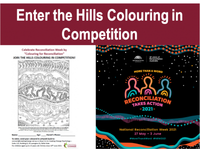 Celebrate Together: Hills Reconciliation Colouring Comp